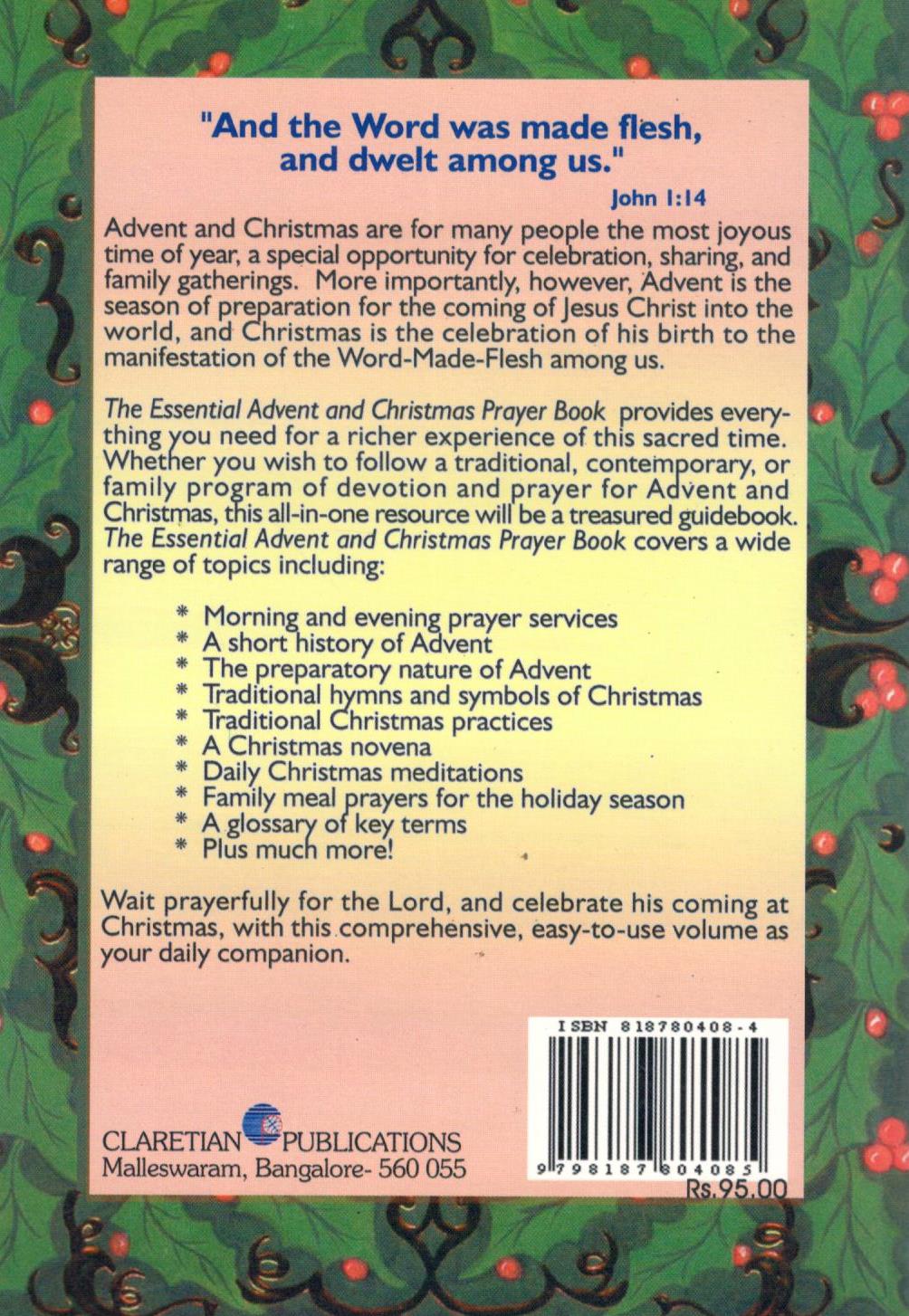 The Essential Advent and Christmas Prayer Book – St Pauls India